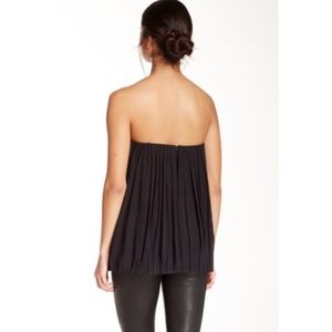 Alice + Olivia | Tops | Alice Olivia Jobe Strapless Silk Bustier Blouse ...